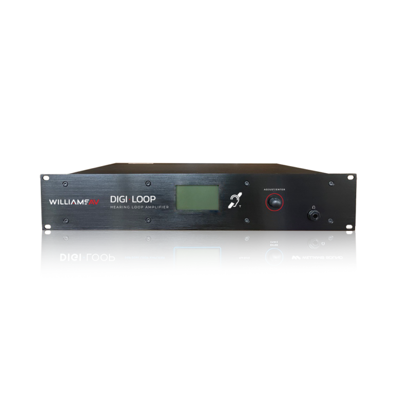 Digi-Loop Large Area, Dual Channel Hearing Loop Amplifier - Williams AV