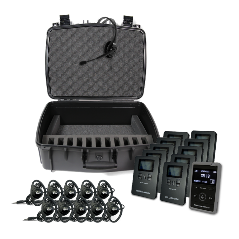 10-Person Portable Digi-Wave Interpretation System - Williams AV
