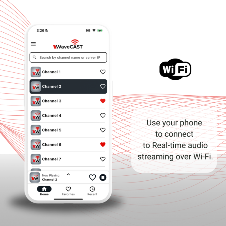 WaveCAST App - Williams AV