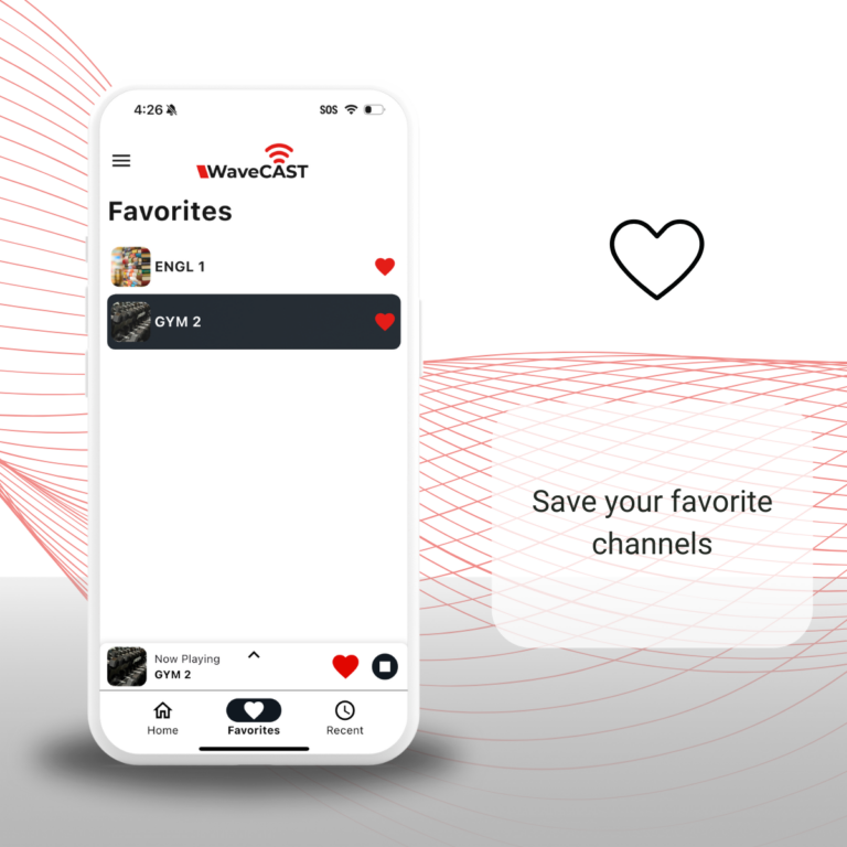 WaveCAST App - Williams AV
