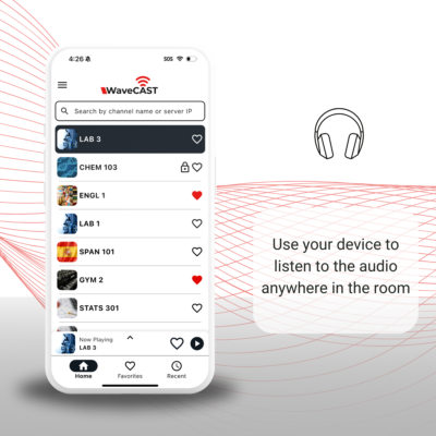 WaveCAST App - Williams AV