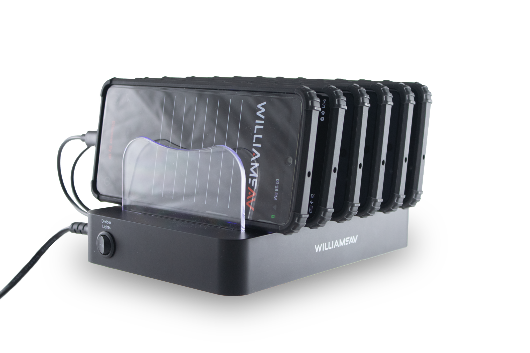 WAV Pro Receiver 6-Bay Charger - Williams AV