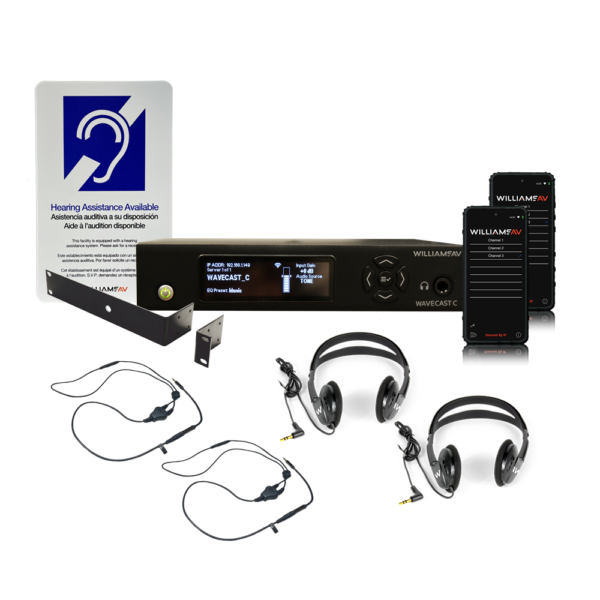 WaveCAST System with 2 WAV Pro Wi-Fi Receivers - Williams AV