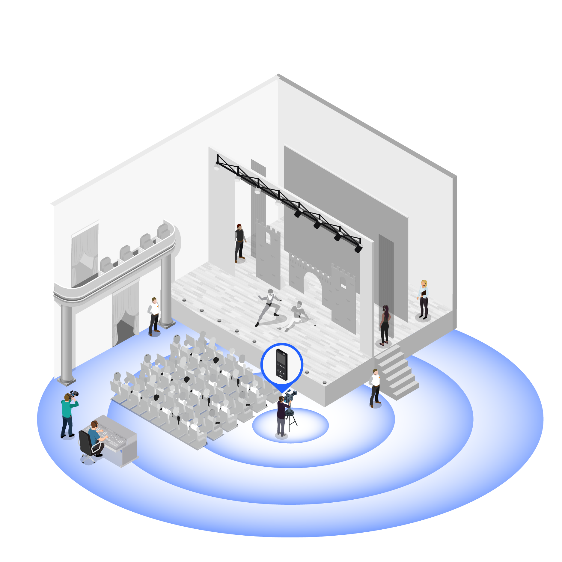 12-Person Digi-Wave Advanced Comms System - Williams AV