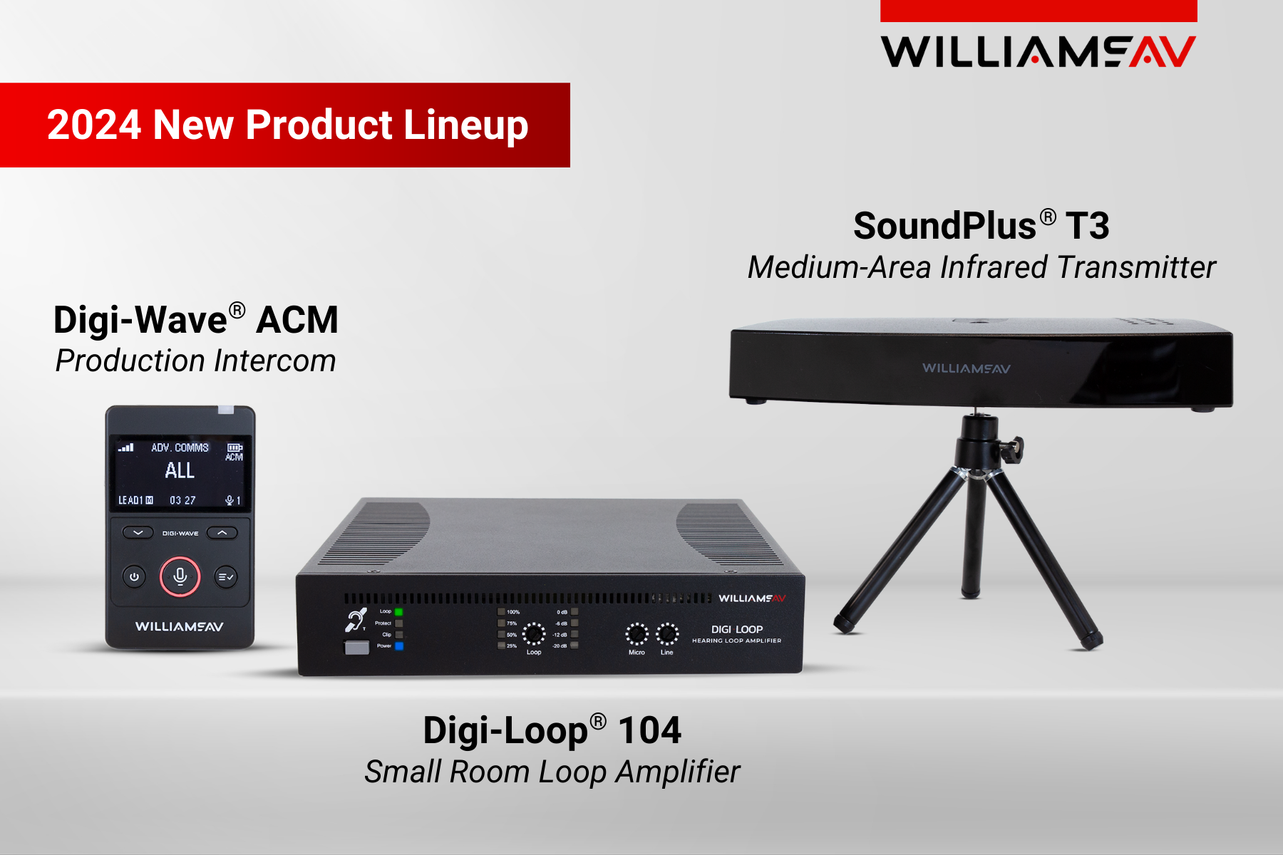 Williams AV Unveils Three New Products at InfoComm 2024 - Williams AV